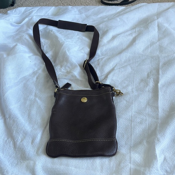 Coach | Bags | Coach Brown Leather Crossbody Bag | Poshmark